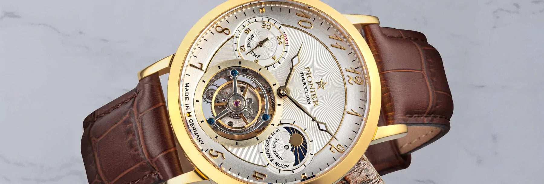 Arabic number index dial – Tufina Dubai